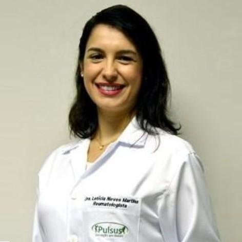 Letícia Neves Martins - Reumatologista em Ponte Nova